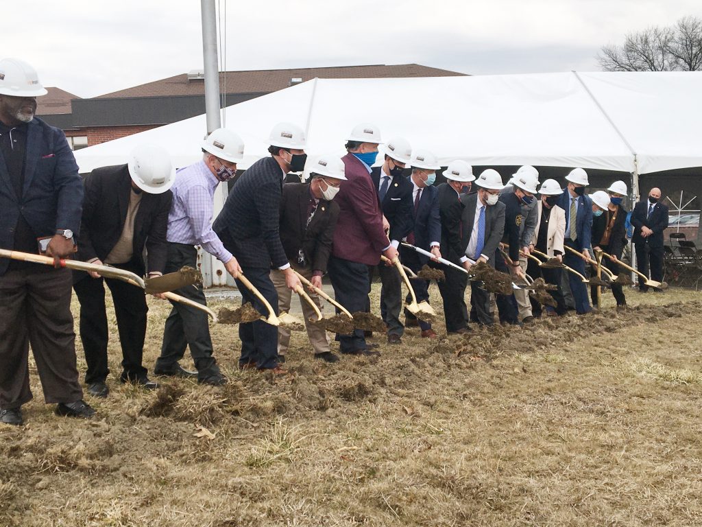 Groundbreaking takes place on new Fayette County Prison site - Herald ...